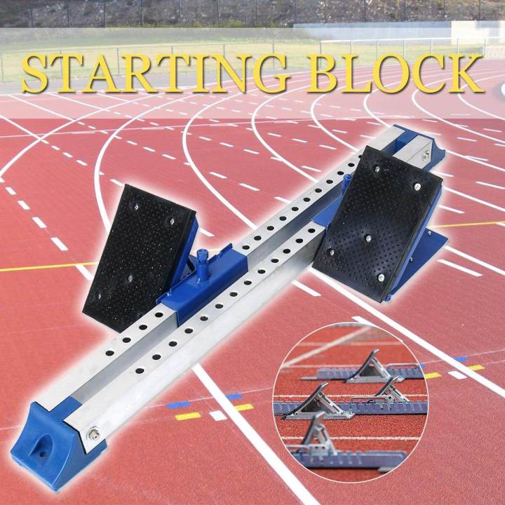Athletics Aluminum Scholastic Track Starting Block Champion Sports ...