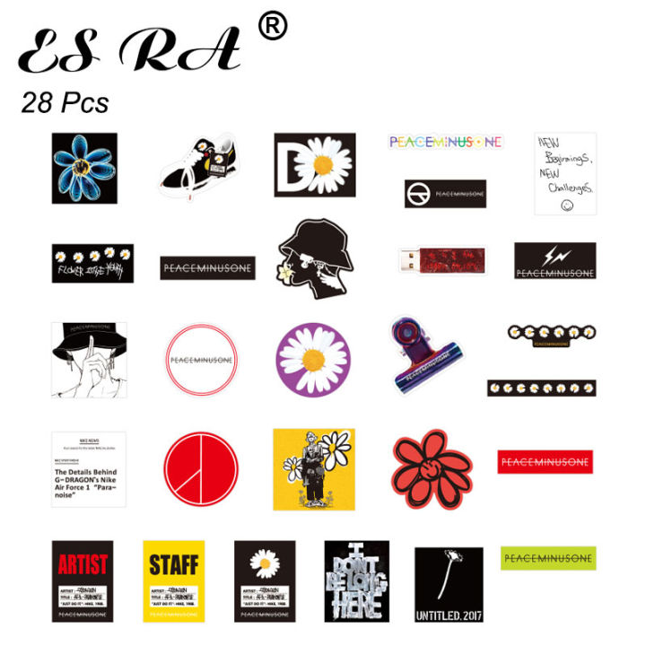 【Hottest Trends】28 Pcs/Set Pack Street Logo Stickers Pack Decal ...