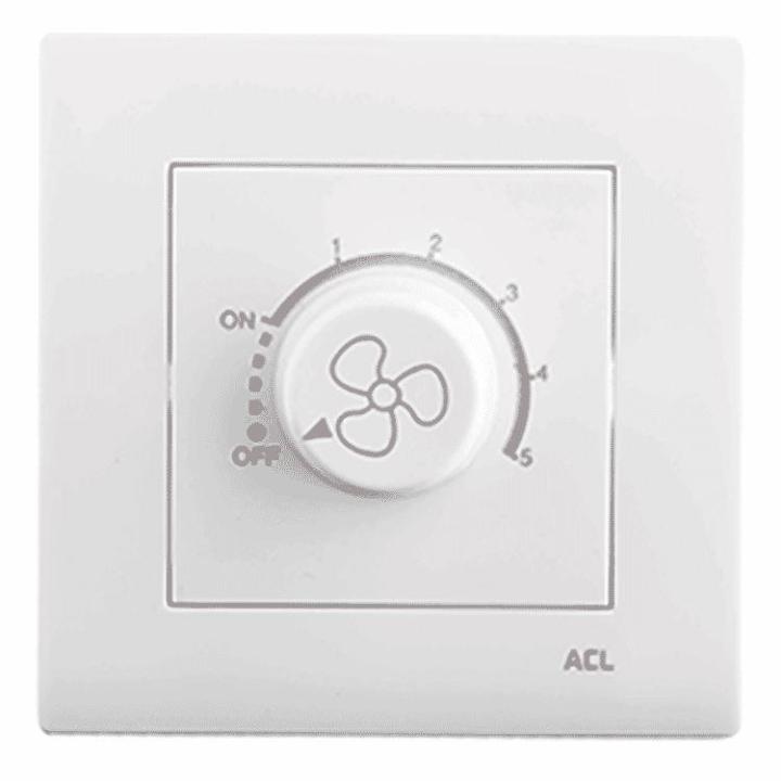 Acl Elegance Fan Speed Controller - White | Daraz.lk