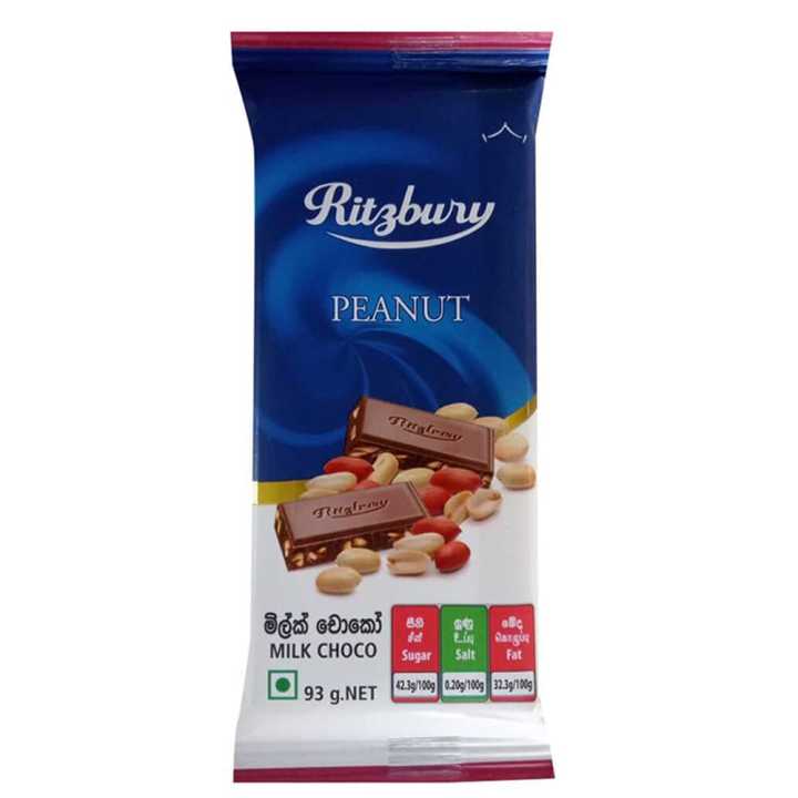 Ritzbury Peanut Chocolate Blue 93G | Daraz.lk