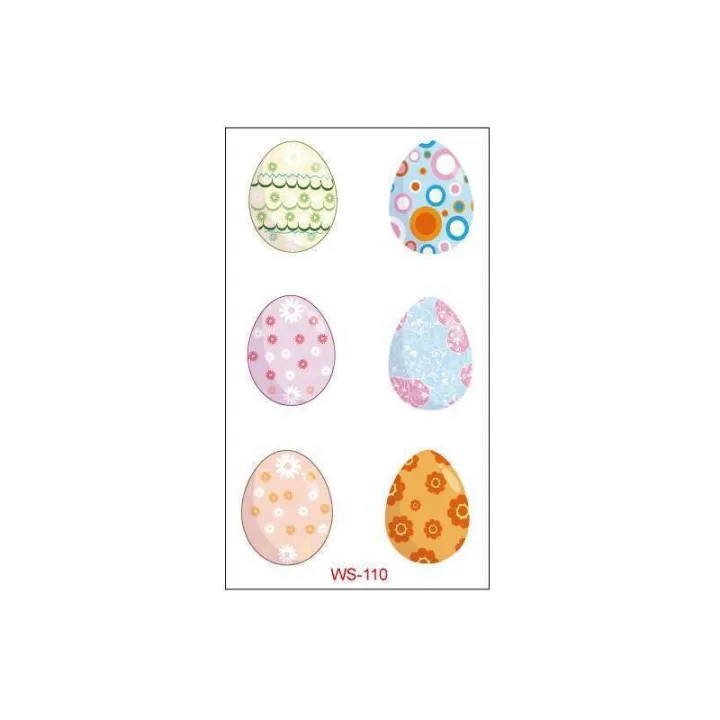 New Childrens Rabbit Easter Egg Party Disposable Tattoo Stickers | Daraz.lk