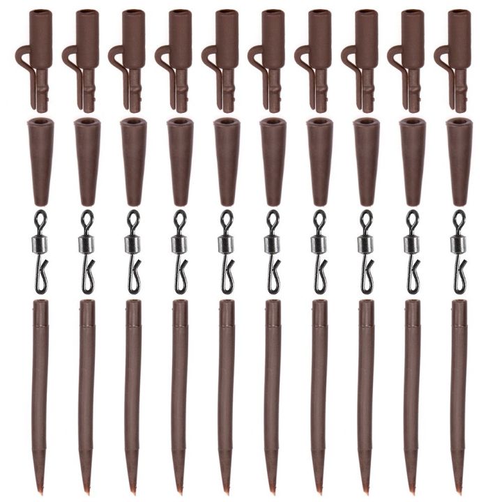 40pcs Terminal Carp Fishing Tackle Safety Clips | Daraz.lk