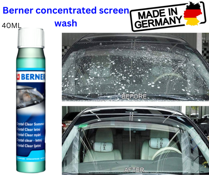 Berner concentrated windscreen wash 40ml Made in Germany | Daraz.lk
