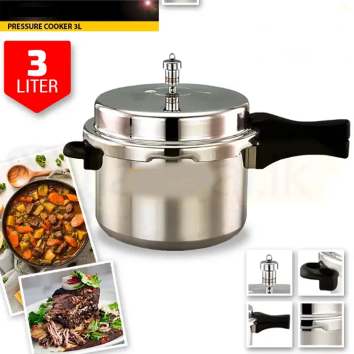 Pressure Cooker 3 Litter with one year warranty | Daraz.lk
