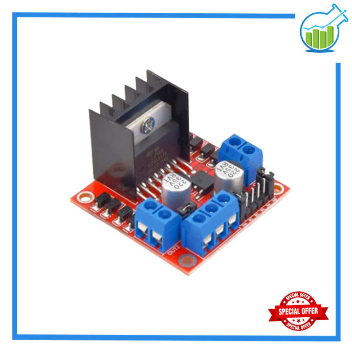 L298N MOTOR DRIVER ARDUINO | Daraz.lk