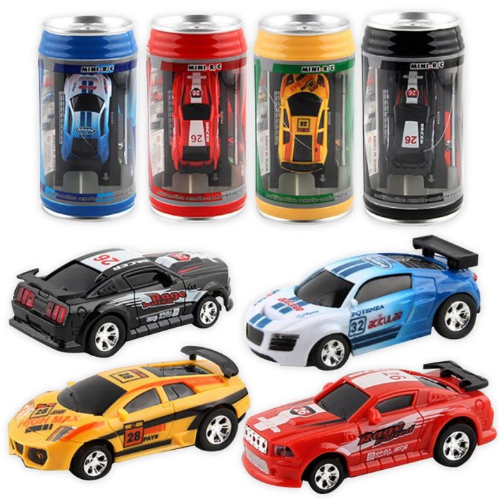 4 Colors Rc Cars 20km/h Can Mini Rc Car Remote Control Racing Car 4 ...