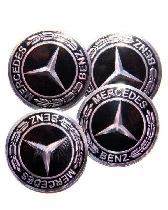 Benz Wheel Badge 4 Pcs - Multi | Daraz.lk