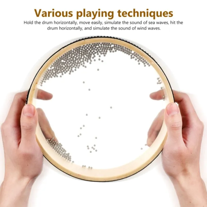 Clapping Drum Double Sided Wave Drum Folk Songs The Sound of The Sea ...