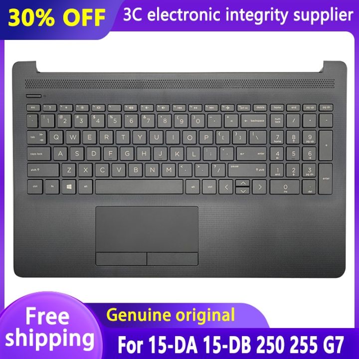 New For HP 15-DA 15-DB 15-DR 250 255 G7 TPN- C135 C136 Palmrest Upper ...
