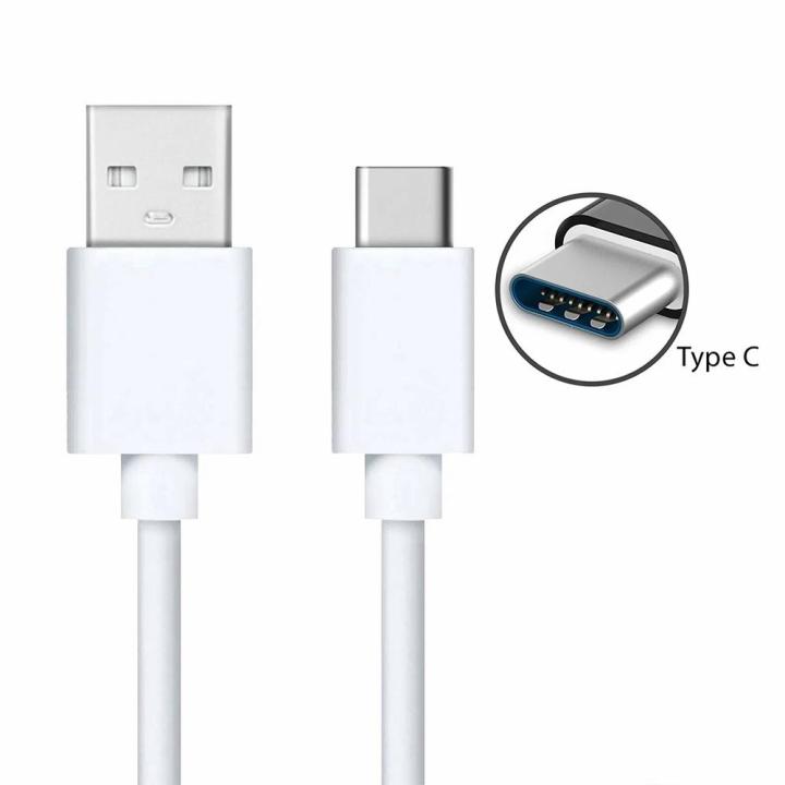 USB Type-C to USB Type-A Cable, 1m, White | Daraz.lk