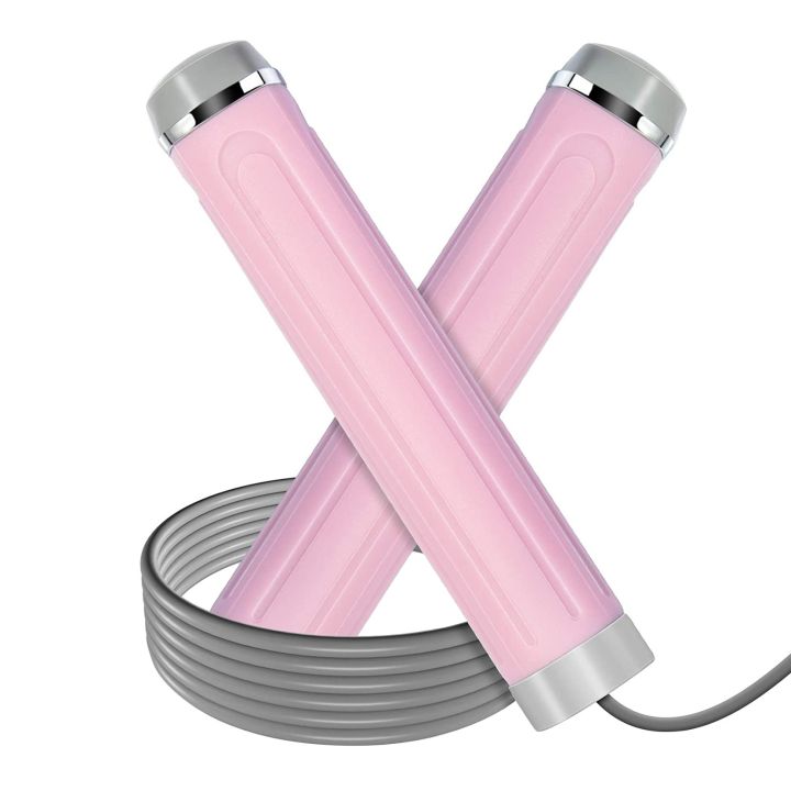 Jump Rope Weighted Handle Workout Jumping Rope for Fitness Exercise ...