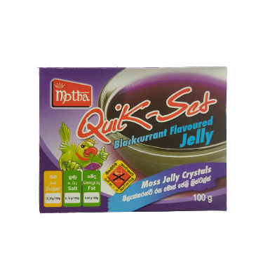 Motha Jelly - Quick Set – Black Current 100g | Daraz.lk