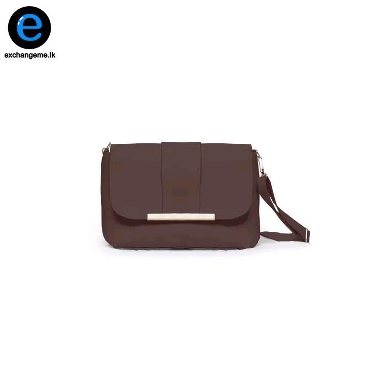 Ladies Side Shoulder Bag - Gold Plate Fashionable Bags - Girls Side ...