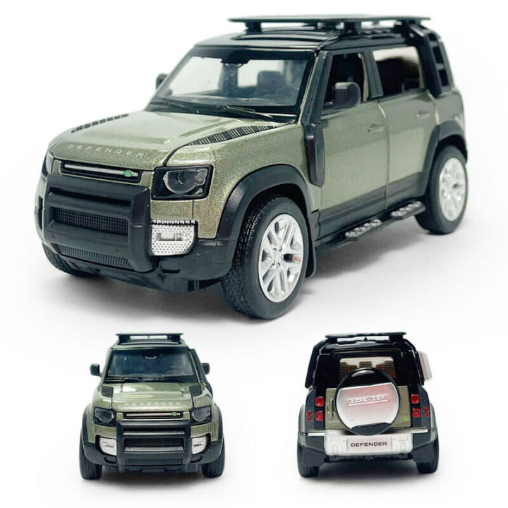 1/32 Scale Land Rover Defender 110 Model Car Diecast Toy Cars Kids ...