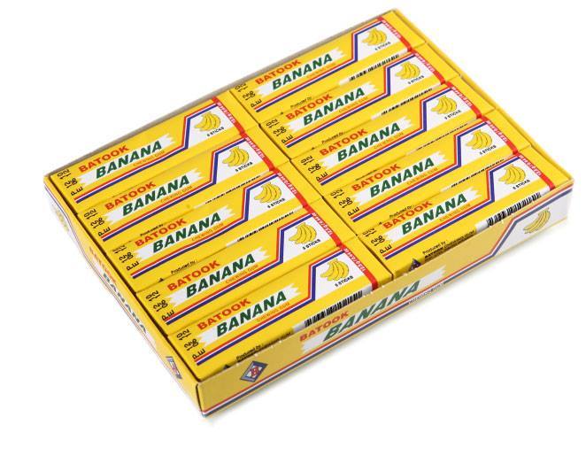 Batook Banana Flavored Chewing Gum, 20 Packs 250 Gm: | Daraz.lk