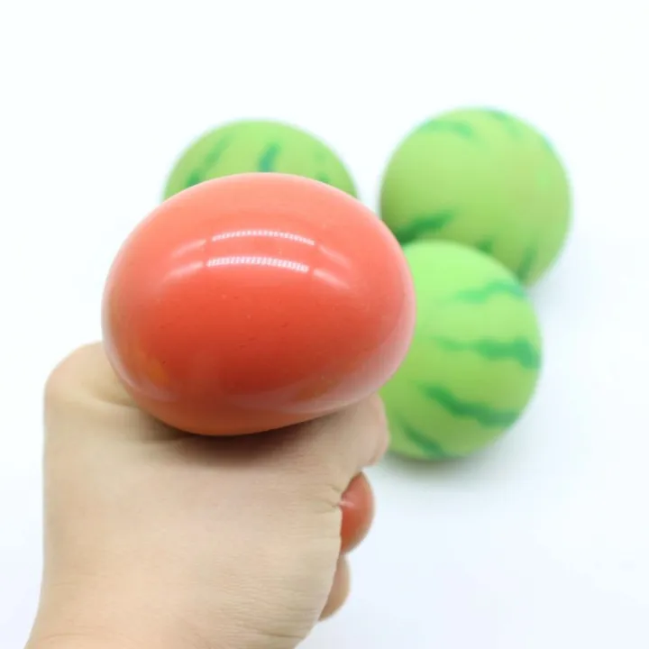 Trick Gift Sensory Toys Watermelon Squeeze Ball Mini Watermelon Fidget ...