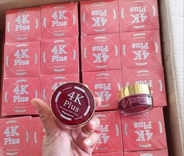 4K Plus 5X Kpc Night Cream Collagen Glutathione Goji Berry Original Made in Thailand | Daraz.lk