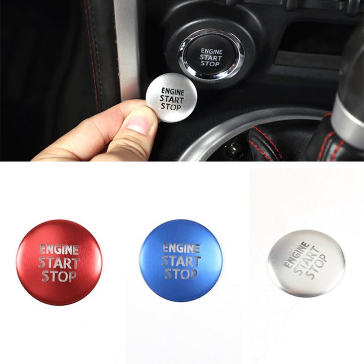 Car Accessories-1 * Start button sticker-Silver | Daraz.lk