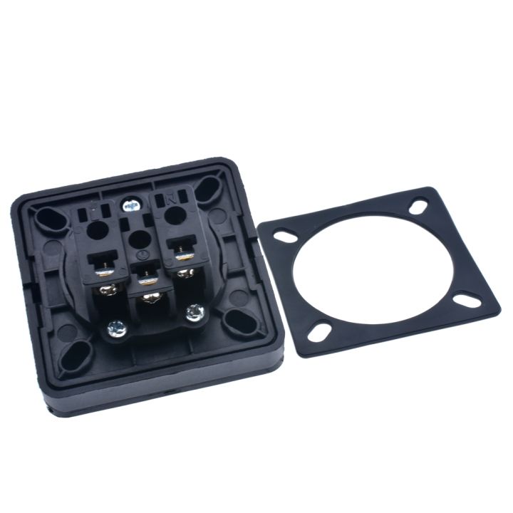 Brazil Waterproof Dustproof Industrial Socket 10a 250v Ip44 Ac Power ...