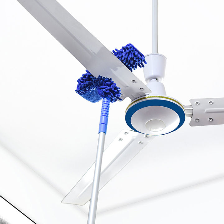 Microfiber Ceiling Fan Blade Cleaning Duster Kit Removable Flexible ...