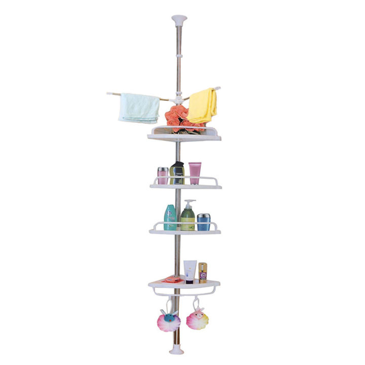 Bathroom Multi Corner Shelf High Durable 4 Layer Kitchen / Bathroom ...