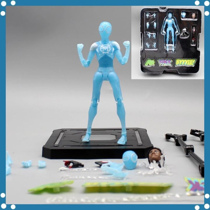 spider man toys 13cm Spider Man Anime Figure Transparent Spiderman SV ...