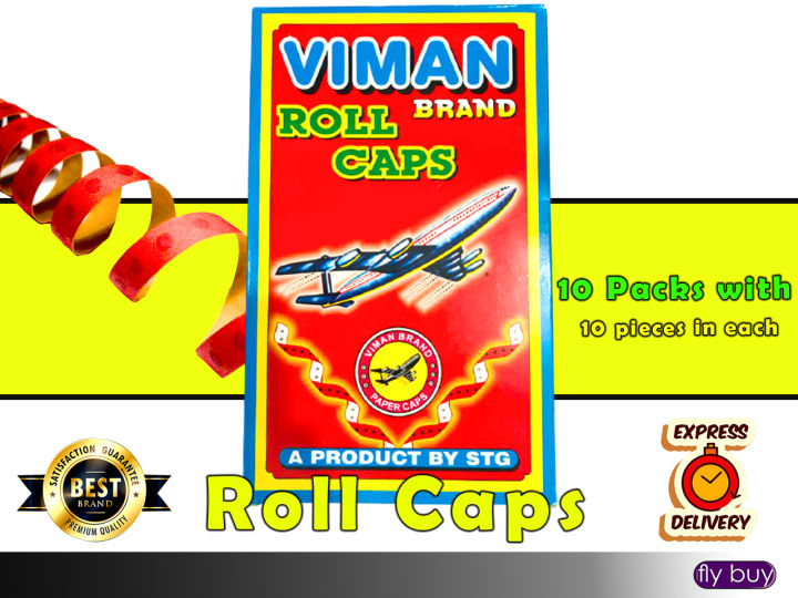 Roll Caps For Toy Guns 100 roll Pisces Box | Daraz.lk