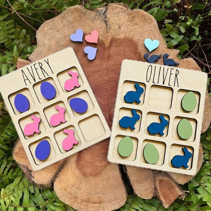 Fun 2 Players Tic Tac Toe Board Game Interactive Educational Board Game ...