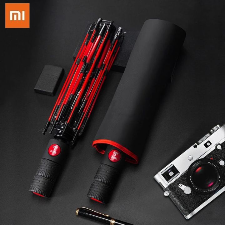 New Xiaomi Umbrella Full Automatic Business Umbrella Three Folding Male ...