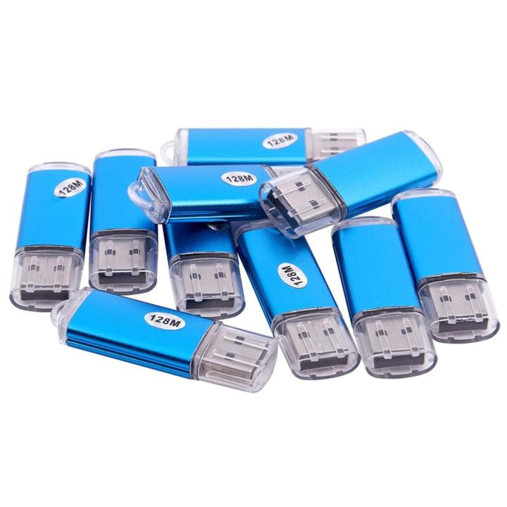 【Blue 】 10 x USB Memory Stick Flash Drive 128MB Gift | Daraz.lk