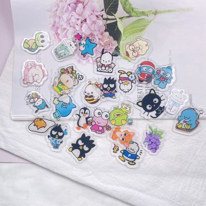 New 10 pieces Kawaii acrylic Little Animated cartoon charm DIY ...