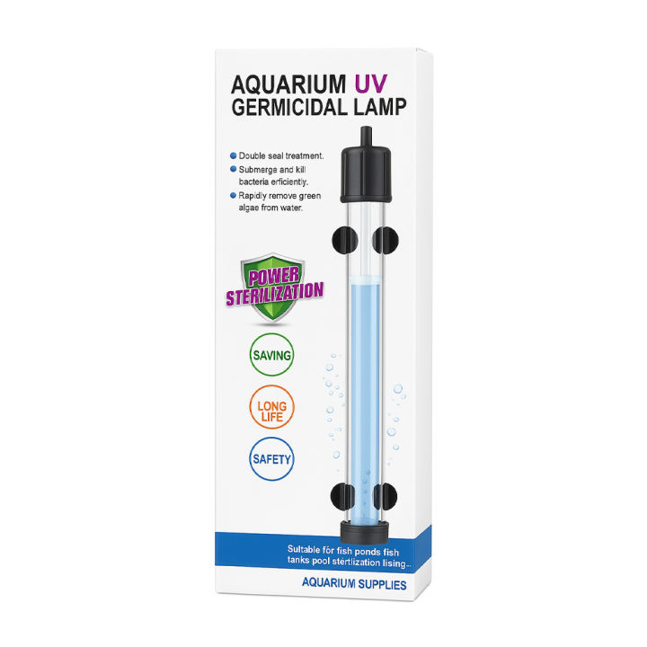 Kintons Submersible UV Light Sterilizer 7W/9W/13W Waterproof Aquarium ...