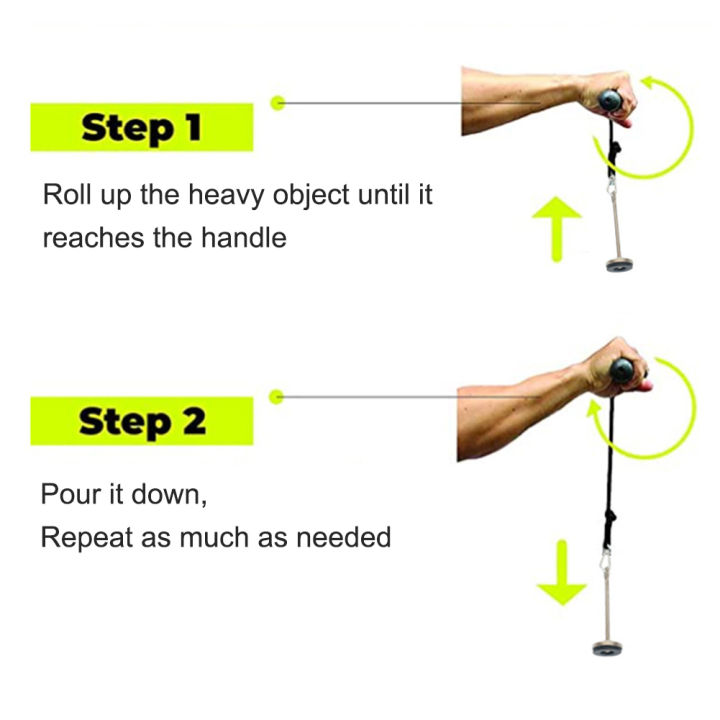 Fitness Equipment Wrist and Forearm Blaster with Foam Hand Grip Forearm ...