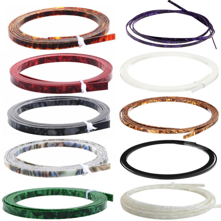 Body Guitar Binding Guitar Trim Tape Fingerboard 12 Colors Purfling ...
