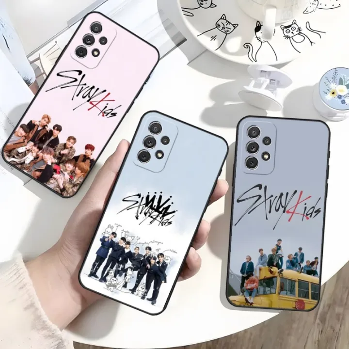 Boy Group Stray Kids Kpop Phone Case For Samsung Galaxy A13 A02 A52 A22 ...