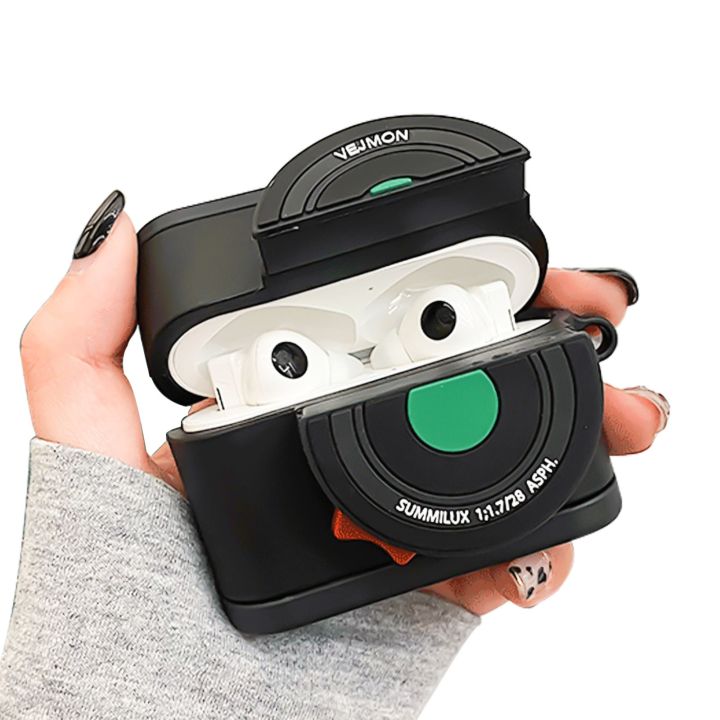 For Apple AirPods Pro Instant Camera Style Headphone Protective Case ...