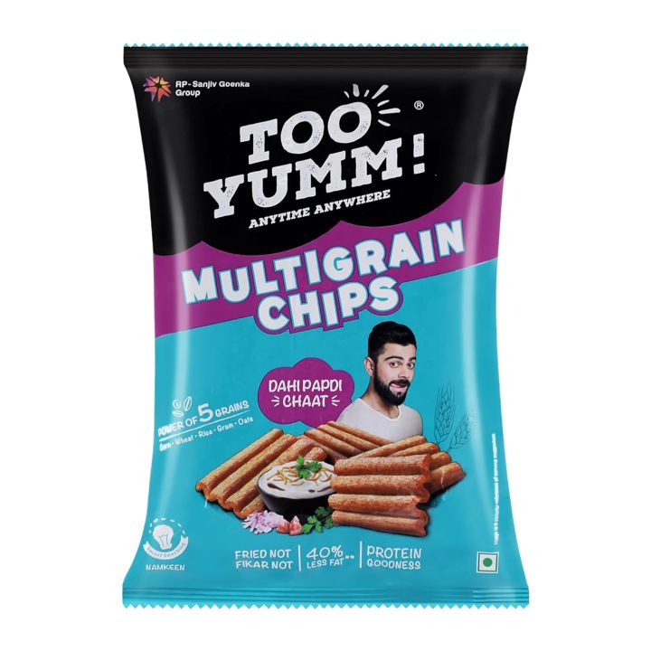 Too Yumm! Multigrain Chips - Dahi Papdi Chaat - 45gm (FROM INDIA) SAM ...