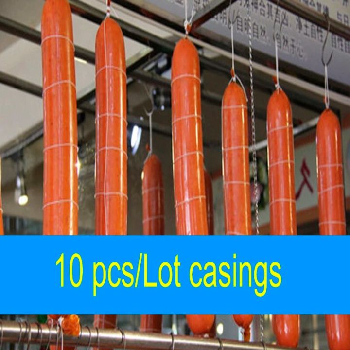10 s/Lot Sausage BBQ Casing Hot Dog Casing Cooking Tools Length: about ...