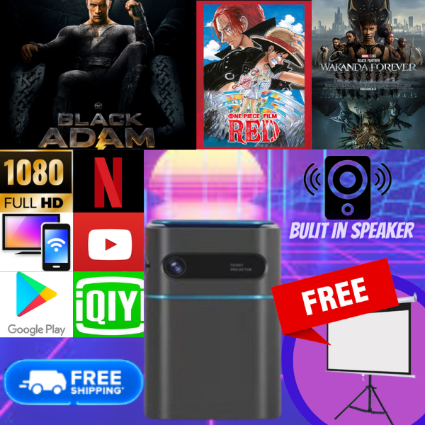 LUMOS NANO Home Cinema Mini Portable Projector | Daraz.lk