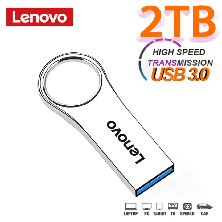 Lenovo 1TB USB 3.0 Pen Drive 2TB 128GB High Speed Transfer Portable ...