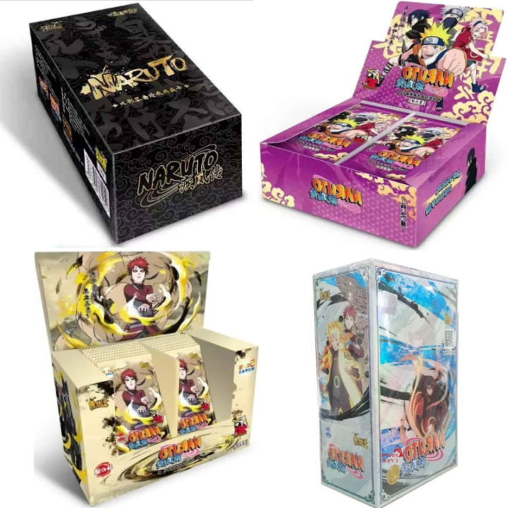 New KAYOU Original Naruto Cards Uzumaki Sasuke Ninja Game Collection ...