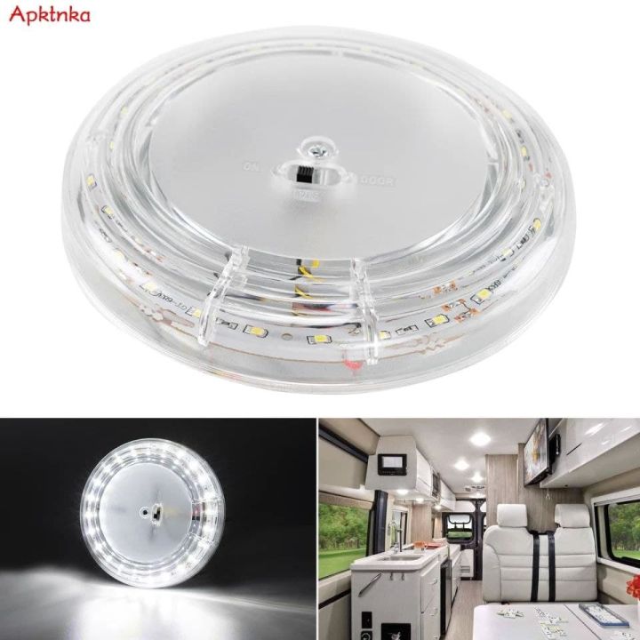 Universal White Trailer Interior Light 12V Roof Reading LED Ceiling ...