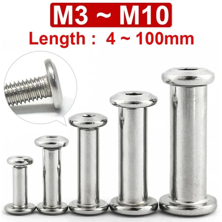 304 Stainless Steel Hexagon Socket Screw Locking Splint Screw Nut ...