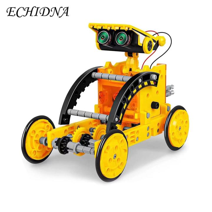 Renewable Energy Learning Toy 12-in-1 Solar Robot Kit for Kids 8-13 Educational Science Toy ...