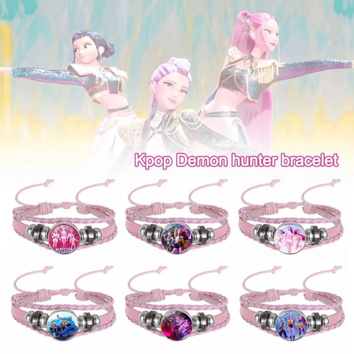 Fashion Anime Derivative Peripheral KPop Demon Hunters Bracelets ...