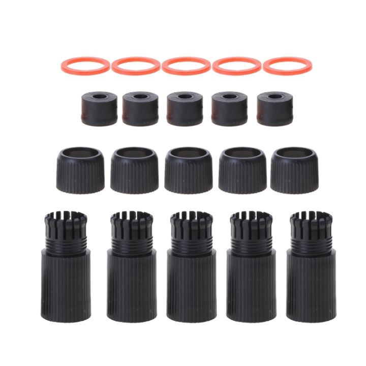 5PC white black RJ45 Waterproof Connector Cap protector Cover For ...