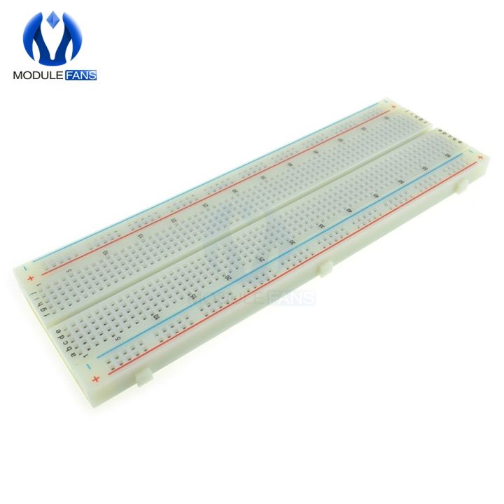 830 Tie Points Holes Universal Solderless PCB Breadboard Mini Test ...