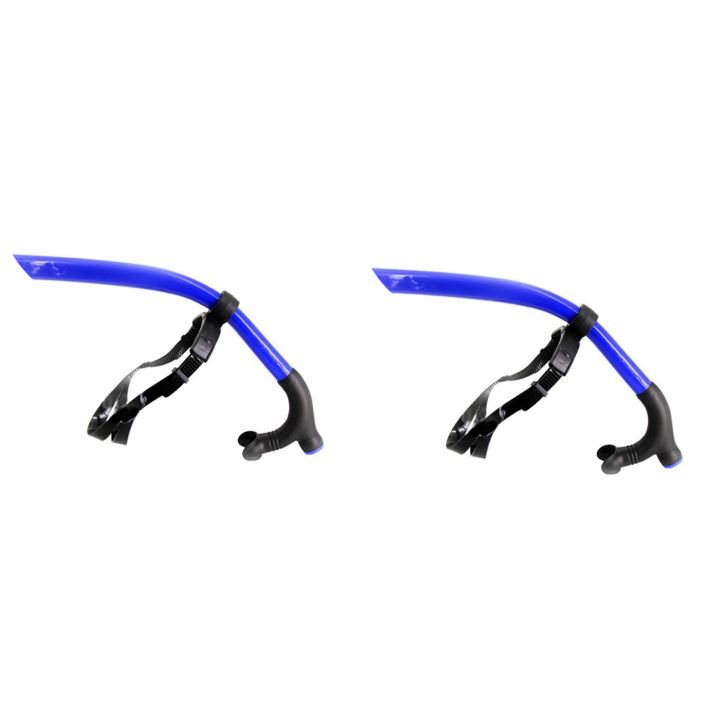 LKPCIGCXM 2X Silicone Swimming Front Breathing Tube Diving Training ...