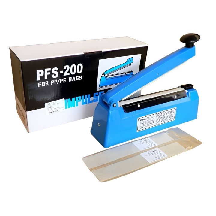 6" Impulse Sealer Electric Plastic Bag Polythene Sealing Machine Pfs ...