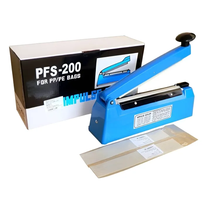 6" Impulse Sealer Electric Plastic Bag Polythene Sealing Machine Pfs ...